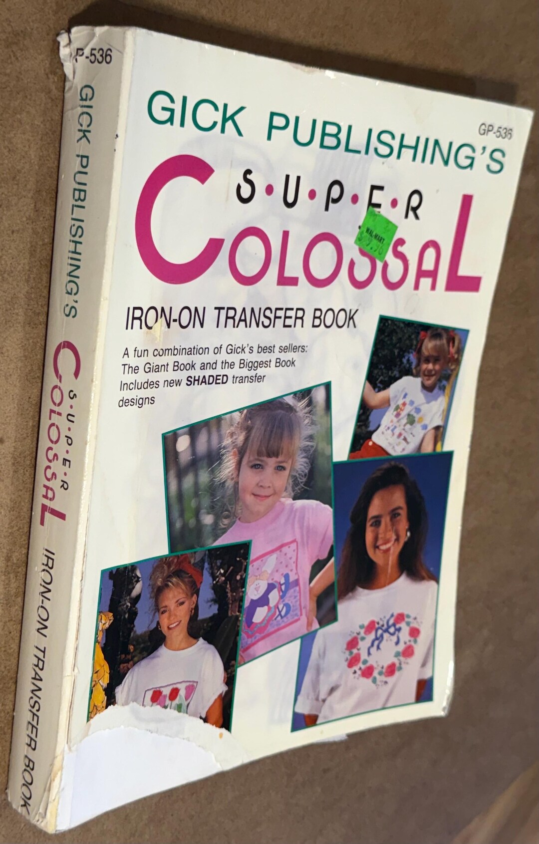 1991 Super Colossal Iron-on Transfer Book • Gick Publishing • 300 ...