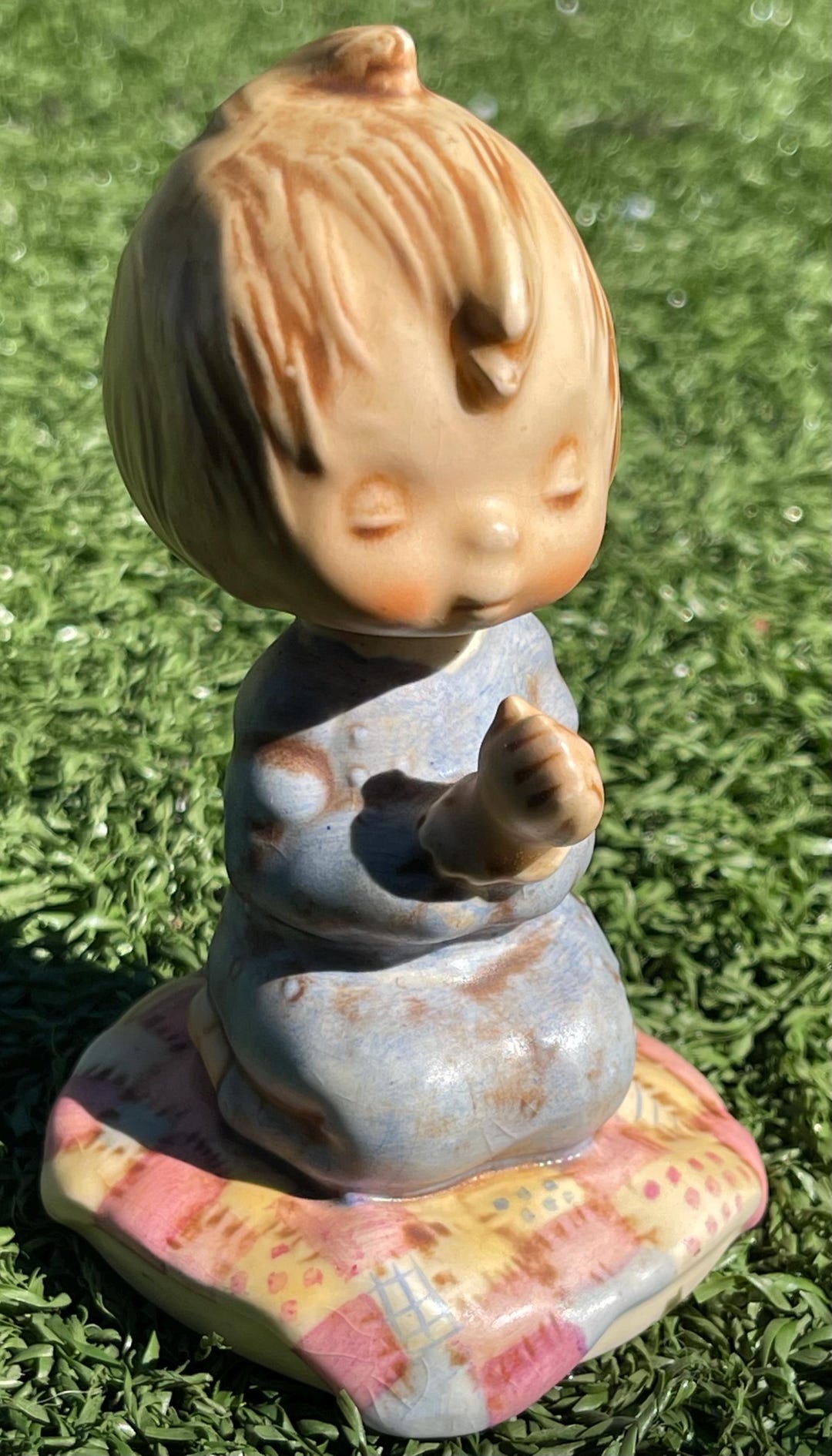 Goebel W. Germany 1972 Hallmark Praying Child Figurine 4.5” Porcelain ...