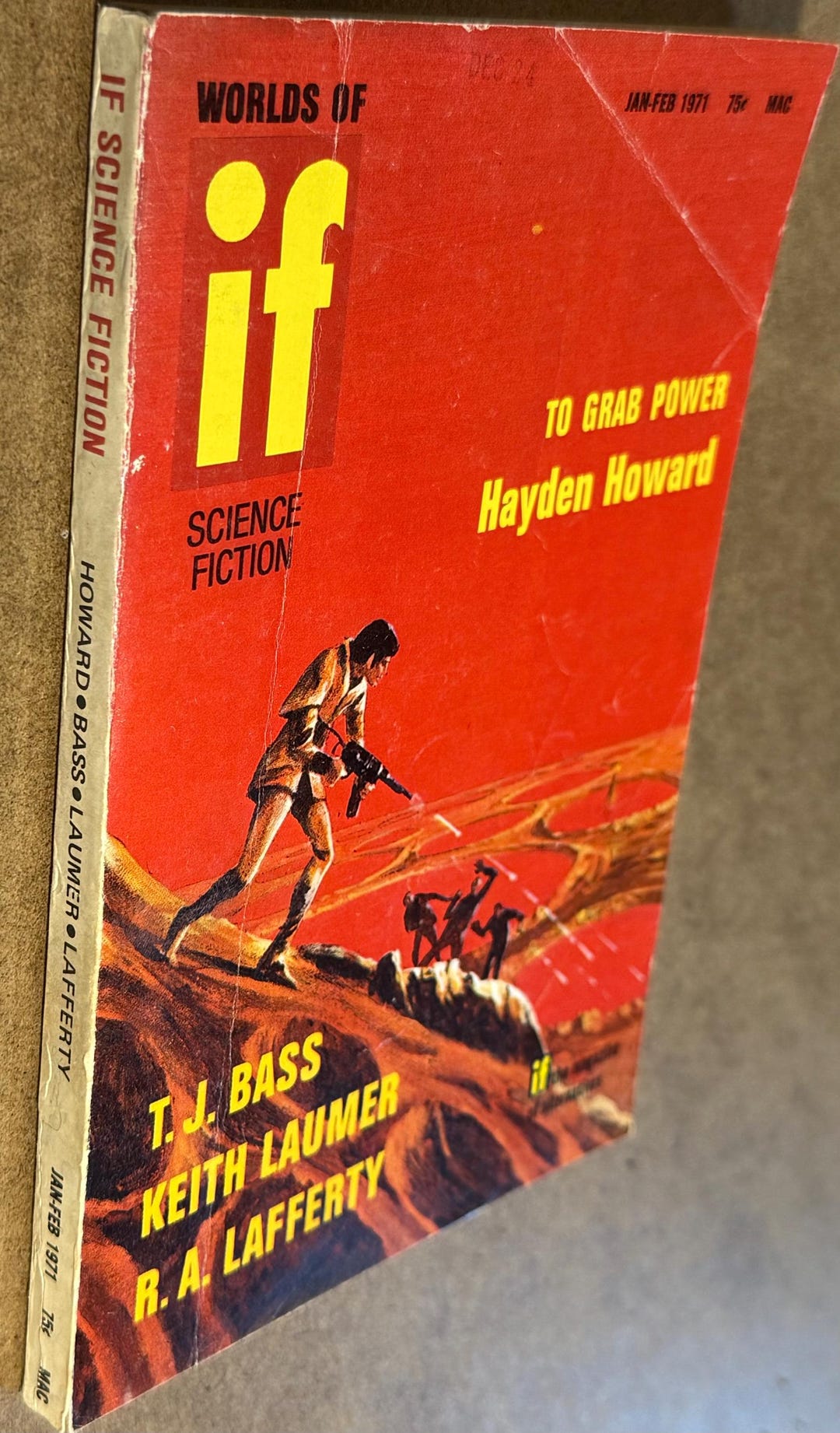 Worlds of IF Science Fiction Magazine Jan–feb 1971 Vintage Sci-fi ...