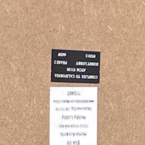 Rustic Burlap & Wood Framed Bulletin Board 22” Thumbtack Wall Display ...