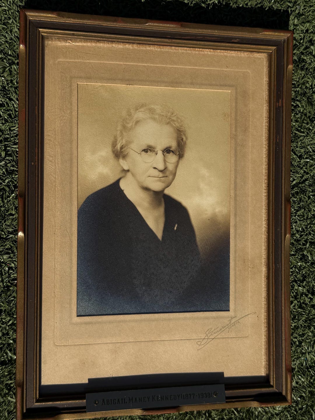 Antique 1920s–30s Portrait by Stewart Geneva — Hand-tinted Photograph ...