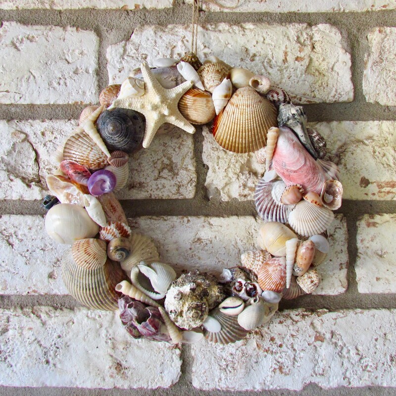 Seashell Wreath - Etsy
