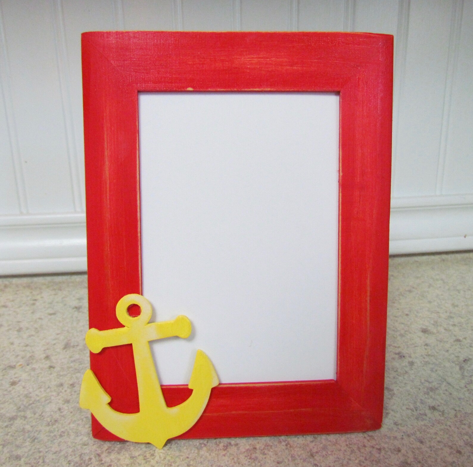 Set Nautical Style Picture Frame With Ship's Wheel and - Etsy