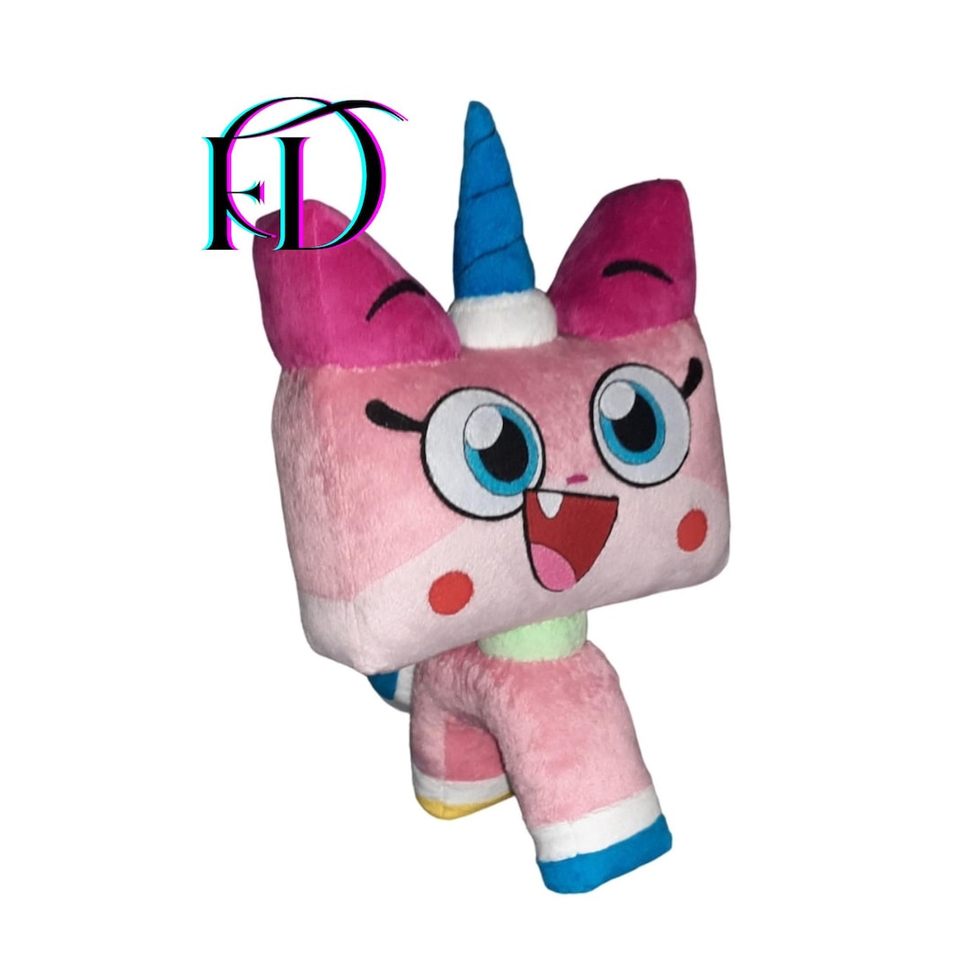 Handmade Plush Inspired by Unikitty | Cute Pink Unicorn Cat Soft Toy ...