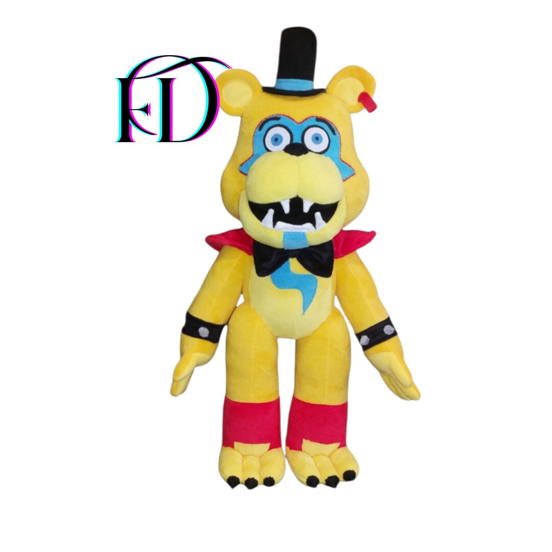 Handmade Golden Freddy Plush • Fan Art Collectible Toy (45cm) - Etsy