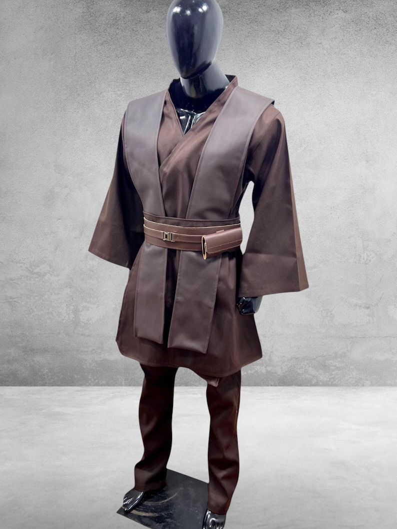 Anakin Skywalker Jedi Knight Cosplay Costume: Revenge of the Sith Tunic ...