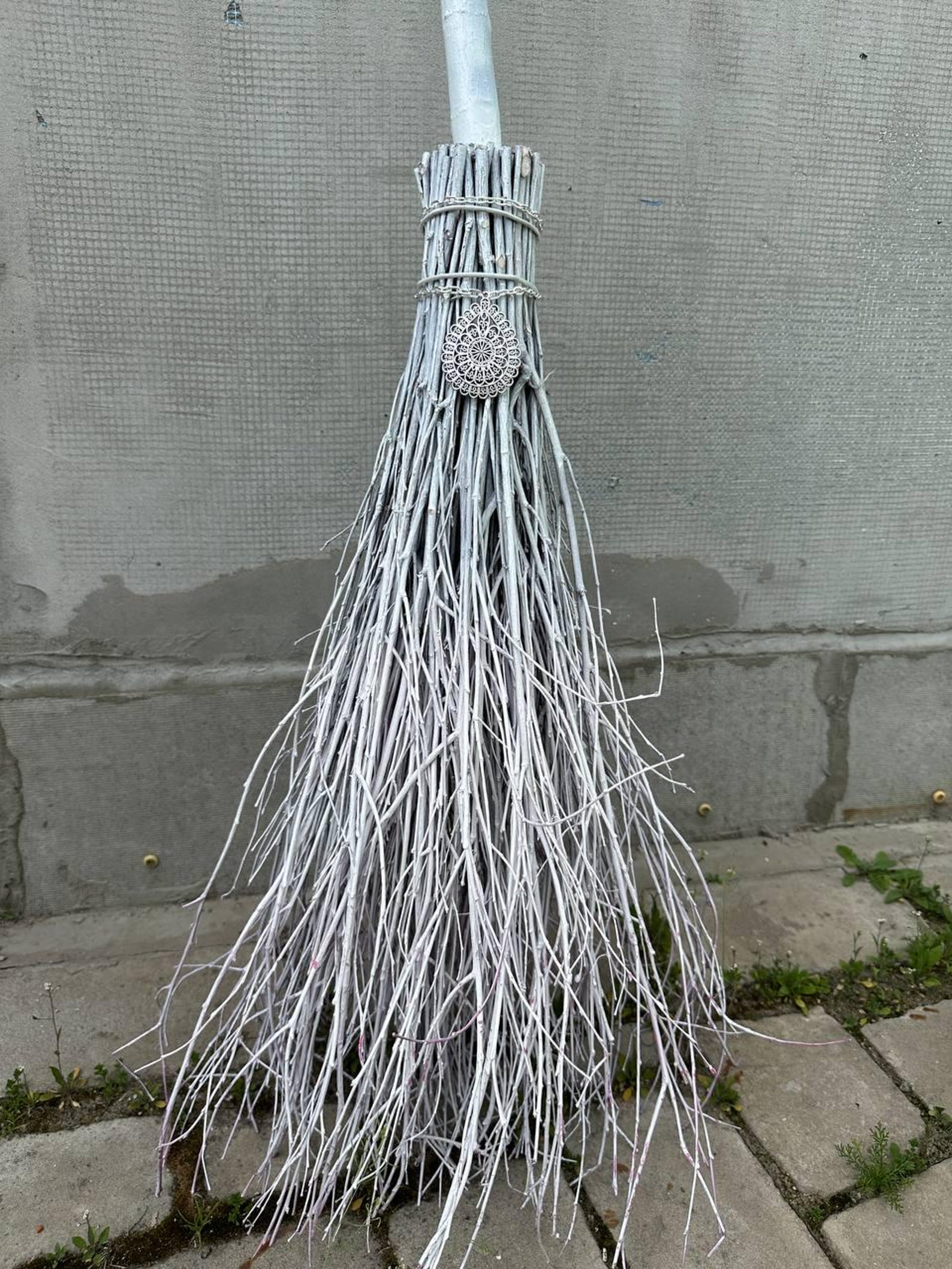 White Birch Broom, Besom, Birch Broom, Natural Witch Broom, Wizard ...