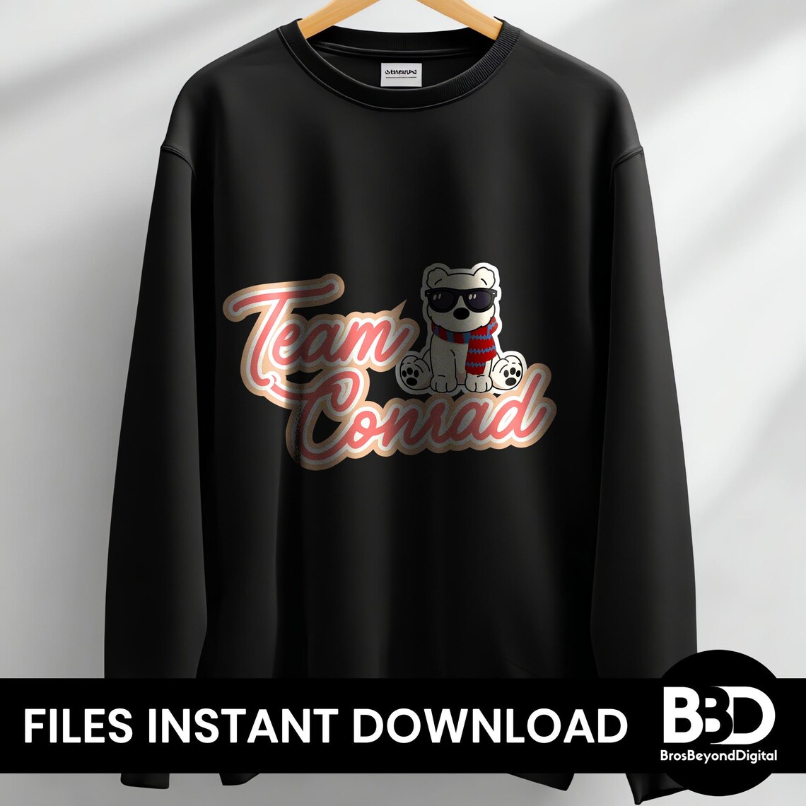 Team Conrad Junior Mint PNG: Cousins Return Bonrad Digital Download - Etsy