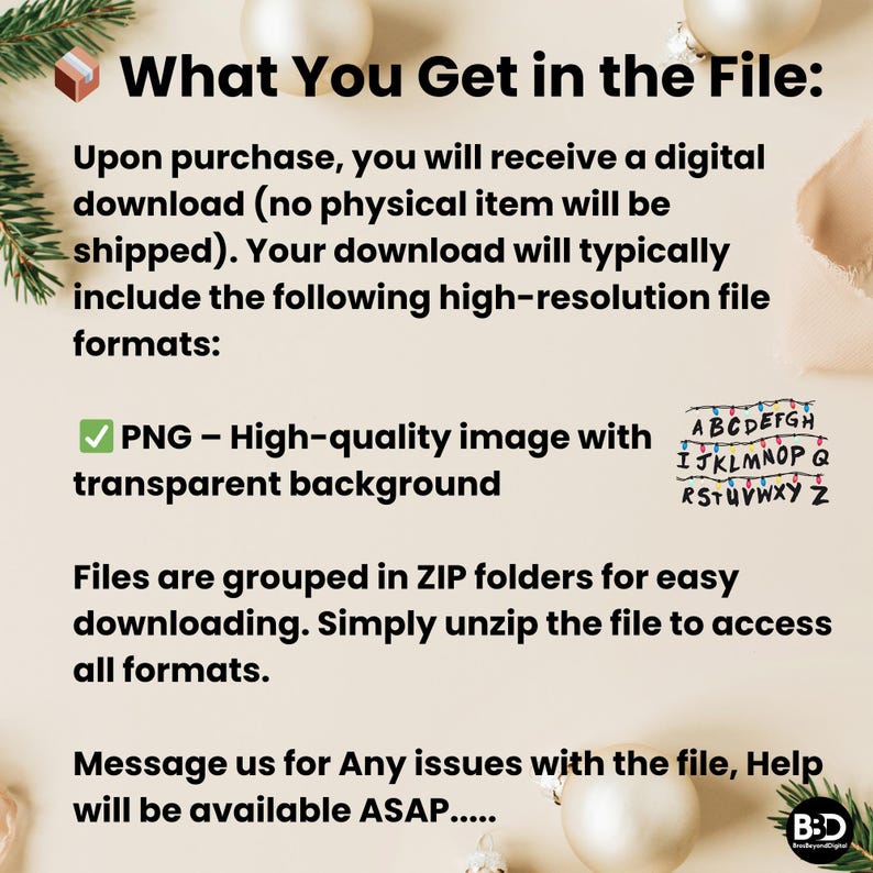 Stranger Things SVG PNG | Christmas Lights Alphabet Font Clipart ...