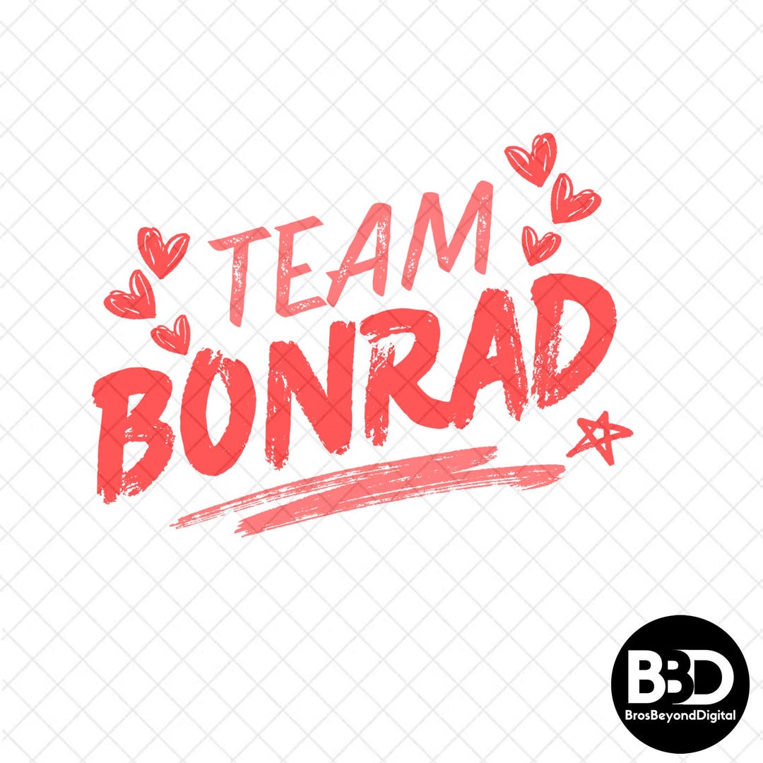 Team Conrad Retro Fan Shirt Design: Summer House Bonrad Finale(png, SVG ...