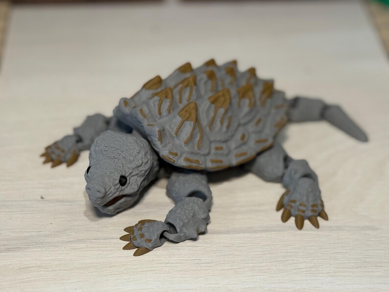 3D Printed Articulated Alligator Snapping Turtle - Etsy