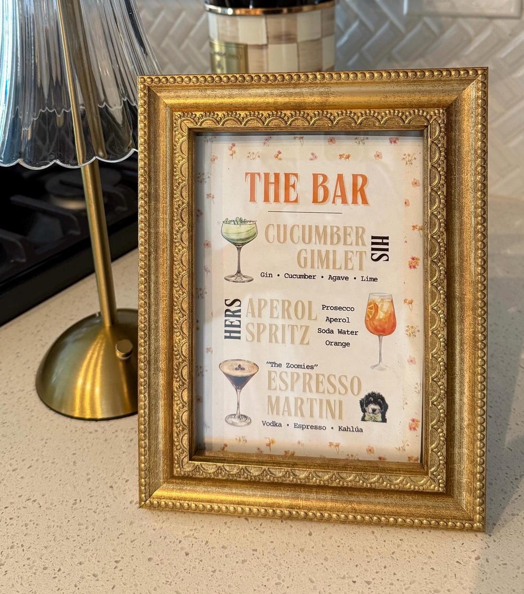 Custom Drink Menu Signs (digital Download) - Etsy
