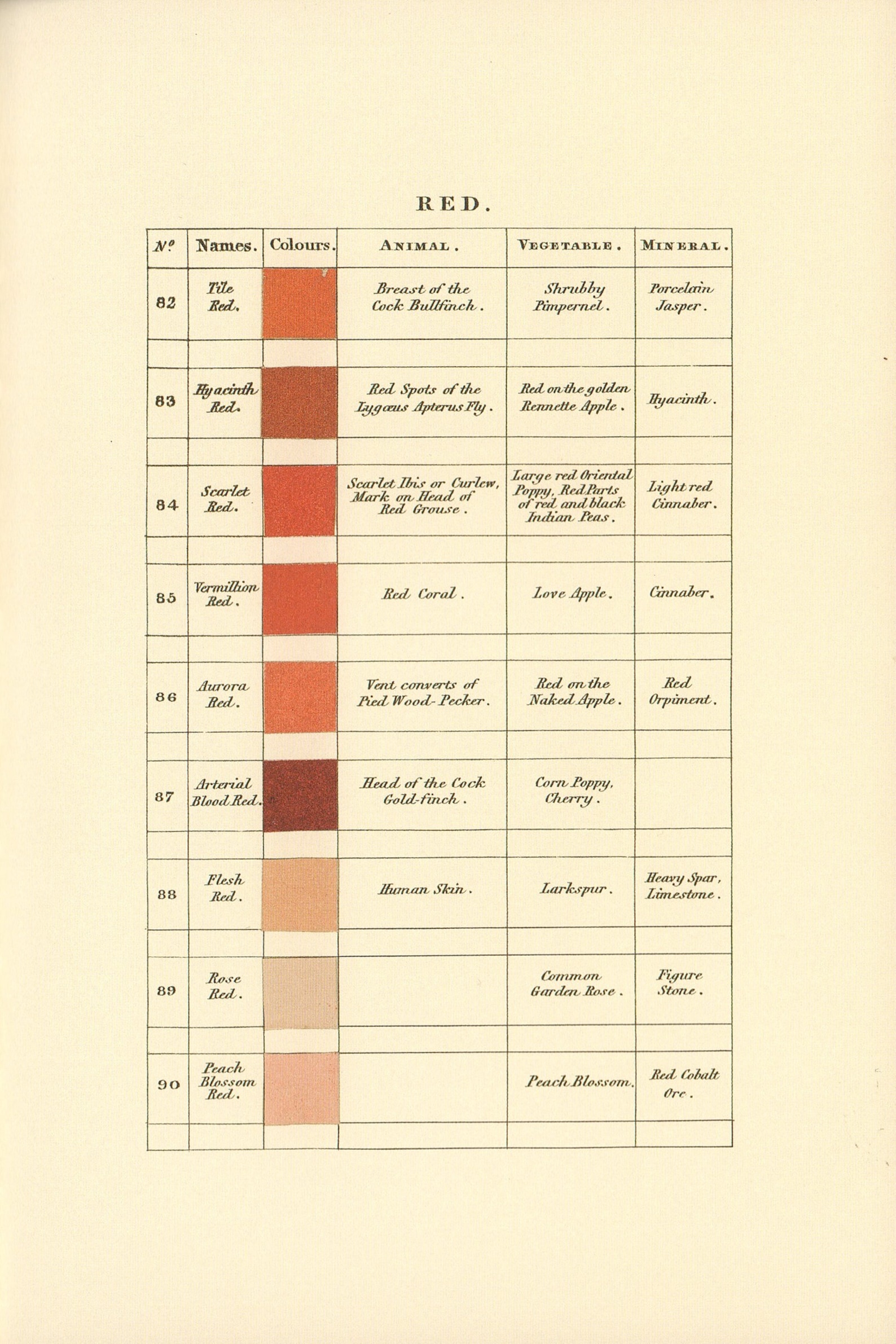 Vintage Paint Swatches/set of 8 - Etsy