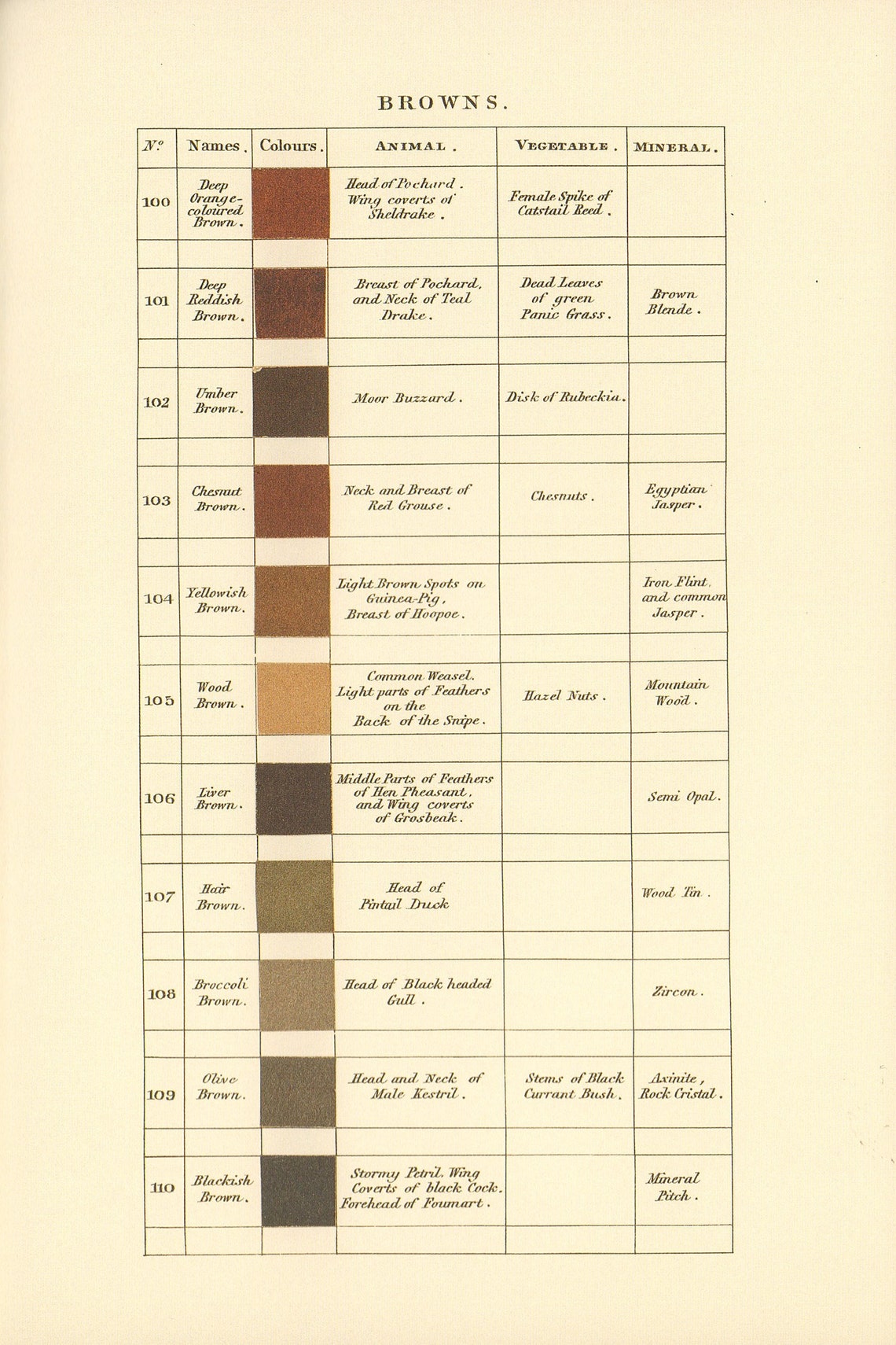 Vintage Paint Swatches/set of 8 - Etsy
