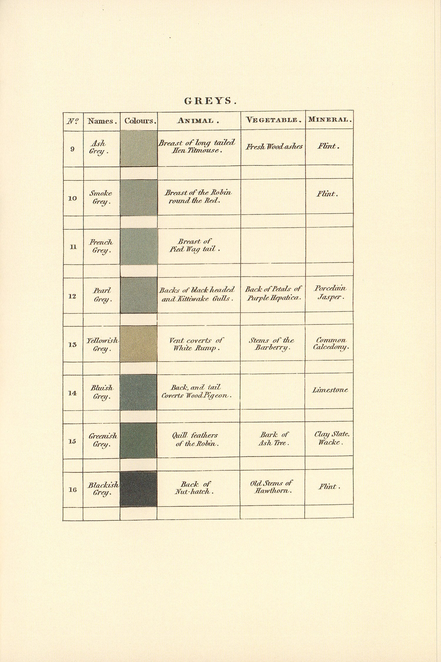 Vintage Paint Swatches/set of 8 - Etsy