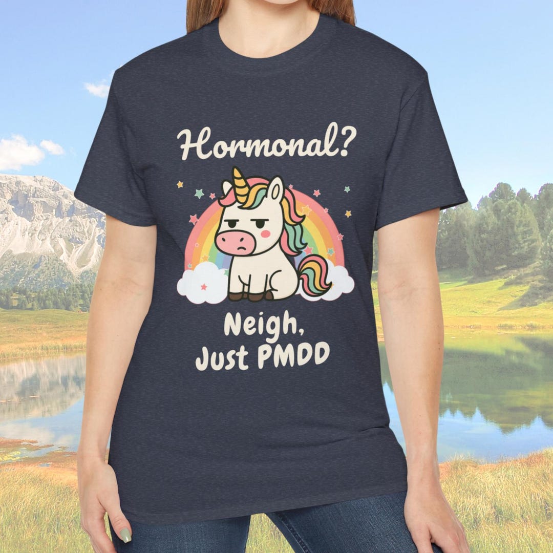 PMDD Awareness Unicorn PNG | Hormonal Neigh Just PMDD Digital Download ...