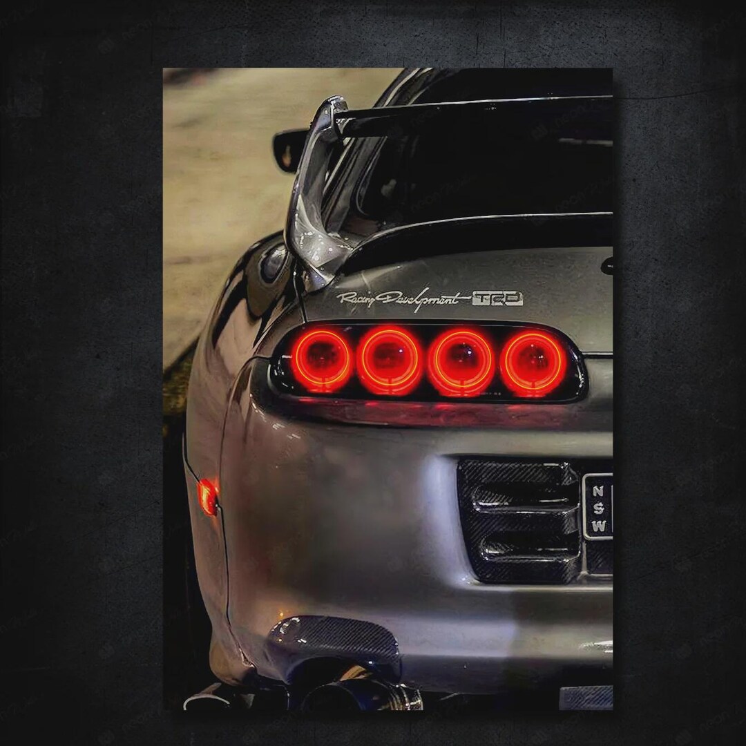 Toyota Supra MK4 Neon LED Sign: JDM Car Wall Art - Etsy