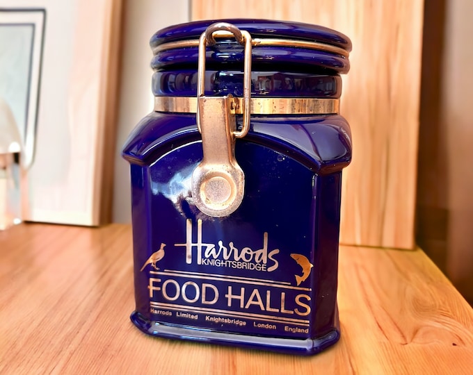 Harrod’s Knightsbridge Food Hall Coffee Container | Ceramic Jars ...