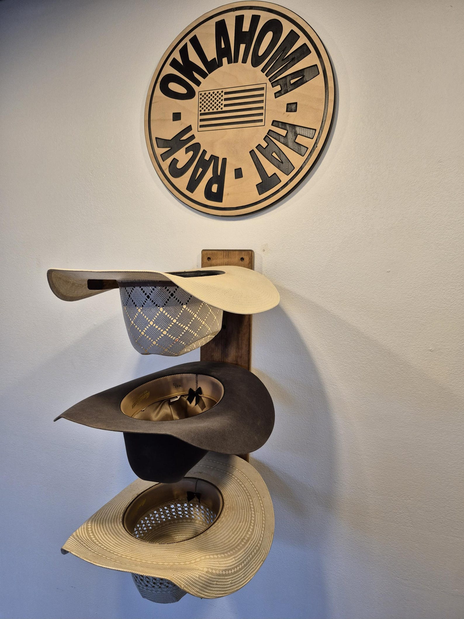 Cowboy Hat Rack - Triple - Etsy