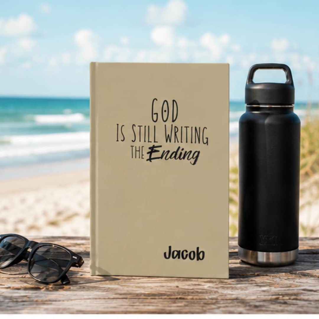 God is Still Writing the Ending Journal Christian Prayer Journal Bible ...