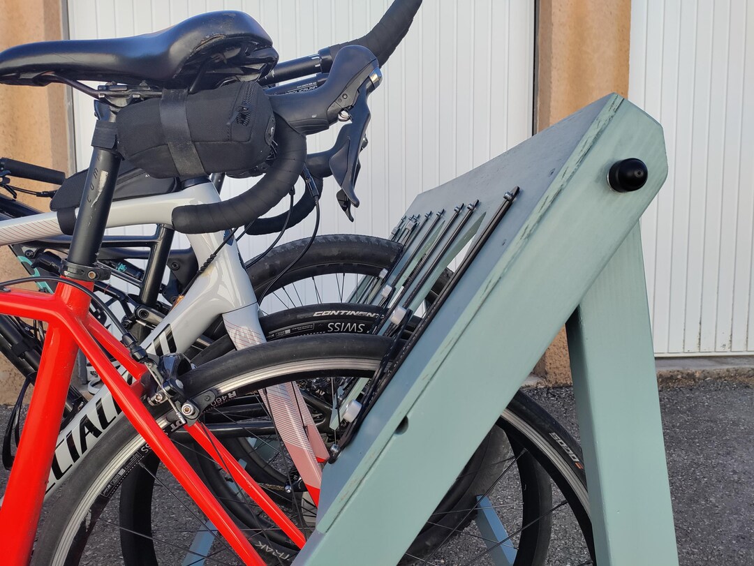 DIY Bike Rack Plan 4 Bikes - Digital Design - 22 Page Drawings ...