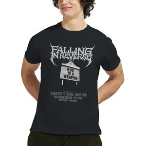 Falling in Reverse Tour T-shirt, Metal Music Shirt, Unisex Heavy Cotton ...
