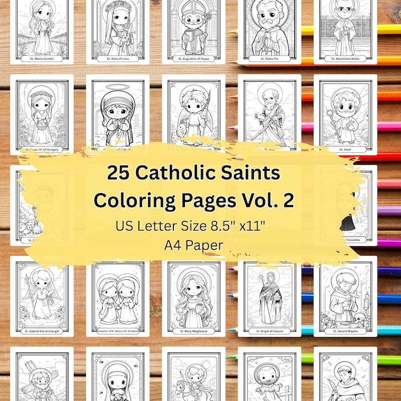 Catholic Cartoon Portrait - Etsy