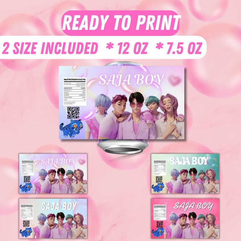 Soda Can Mini Stickers - Etsy