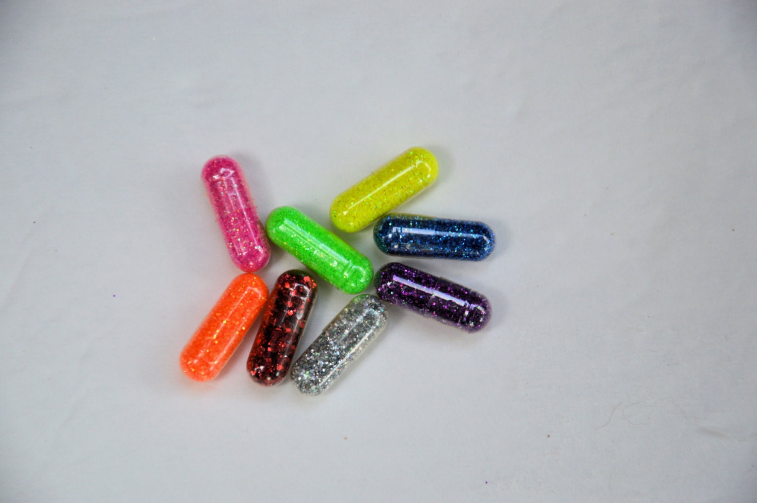 Rainbow Glitter Pills - Etsy