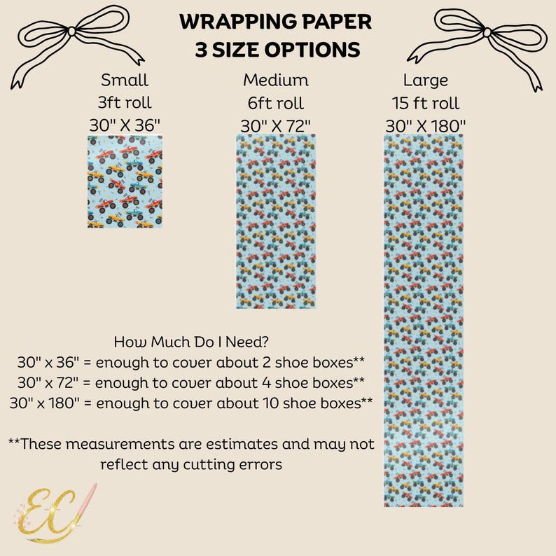 Holiday Hot Cocoa Christmas Wrapping Paper: Festive Glossy Gift Wrap - Etsy