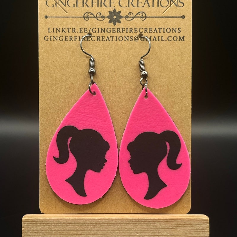 Barbie Earrings - Etsy