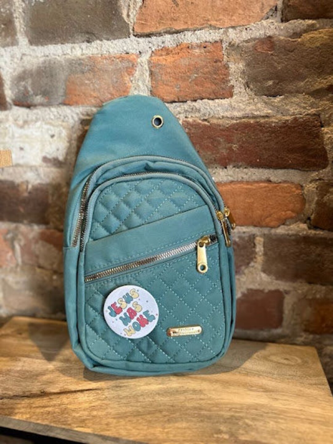 Jesus Was Woke- Retro Large Button Pin - Etsy