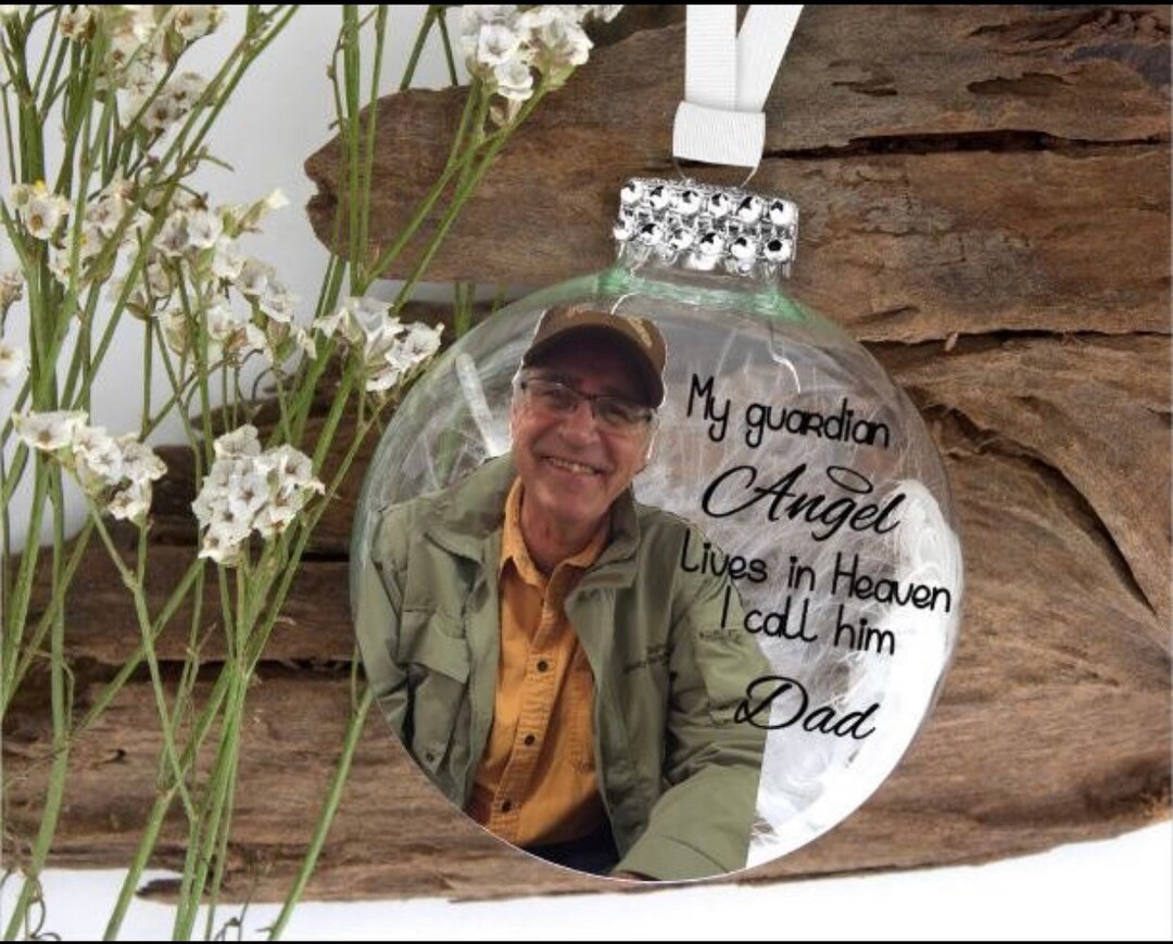 Memorial Ornament for Dad - First Christmas Without Dad - Etsy