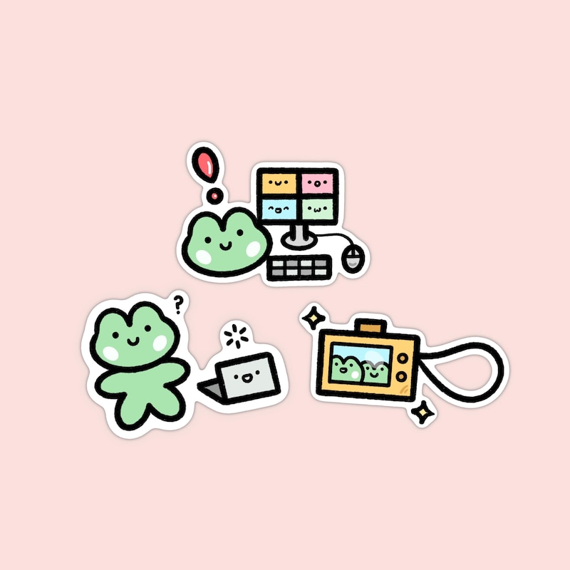 Stickers for Digicam - Etsy