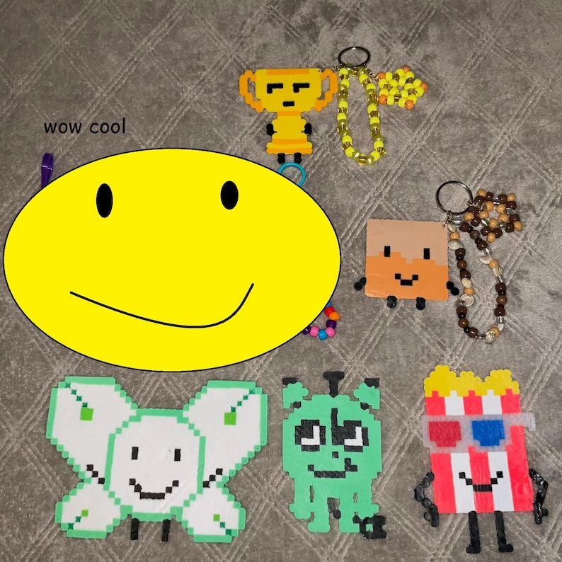 Object Show Kandi Keychains & Perlers! (NEED GONE!!) - Etsy