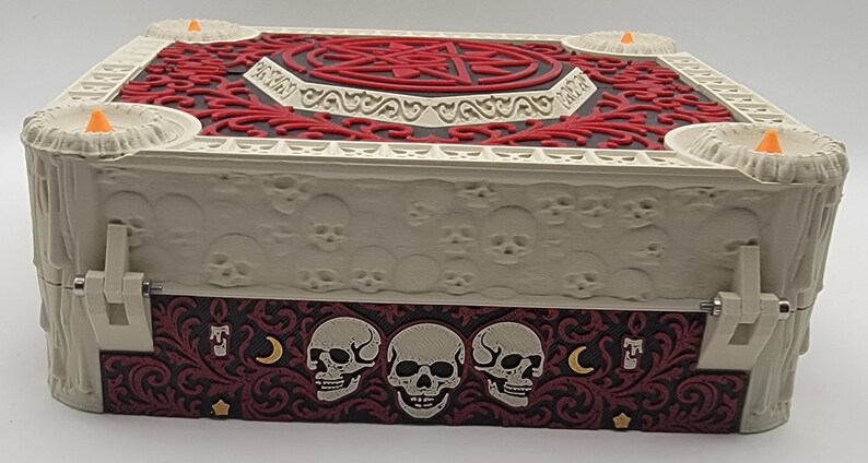Necromancer Chest of Superior Tracking - Dungeons and Dragons Dice Tray ...