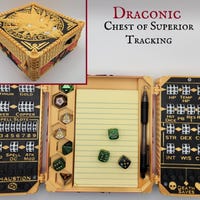 Handmade Wooden HP, Status, Condition Tracker for D&D, Dnd, Dungeons ...