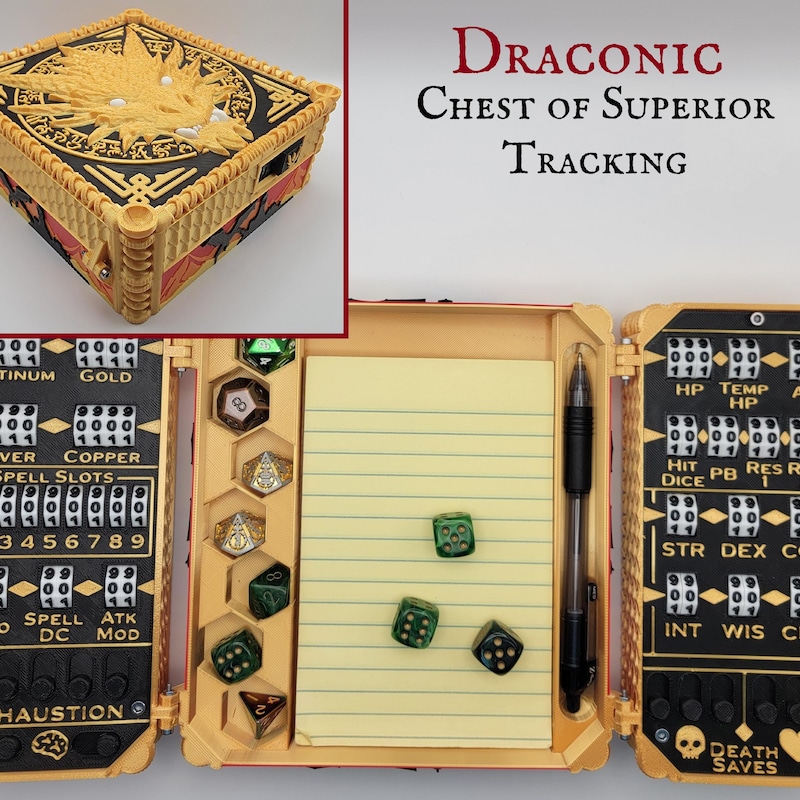 Dnd Character Stat Box - Etsy