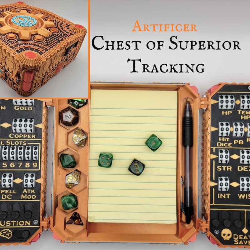 Dnd Character Chest - Etsy UK