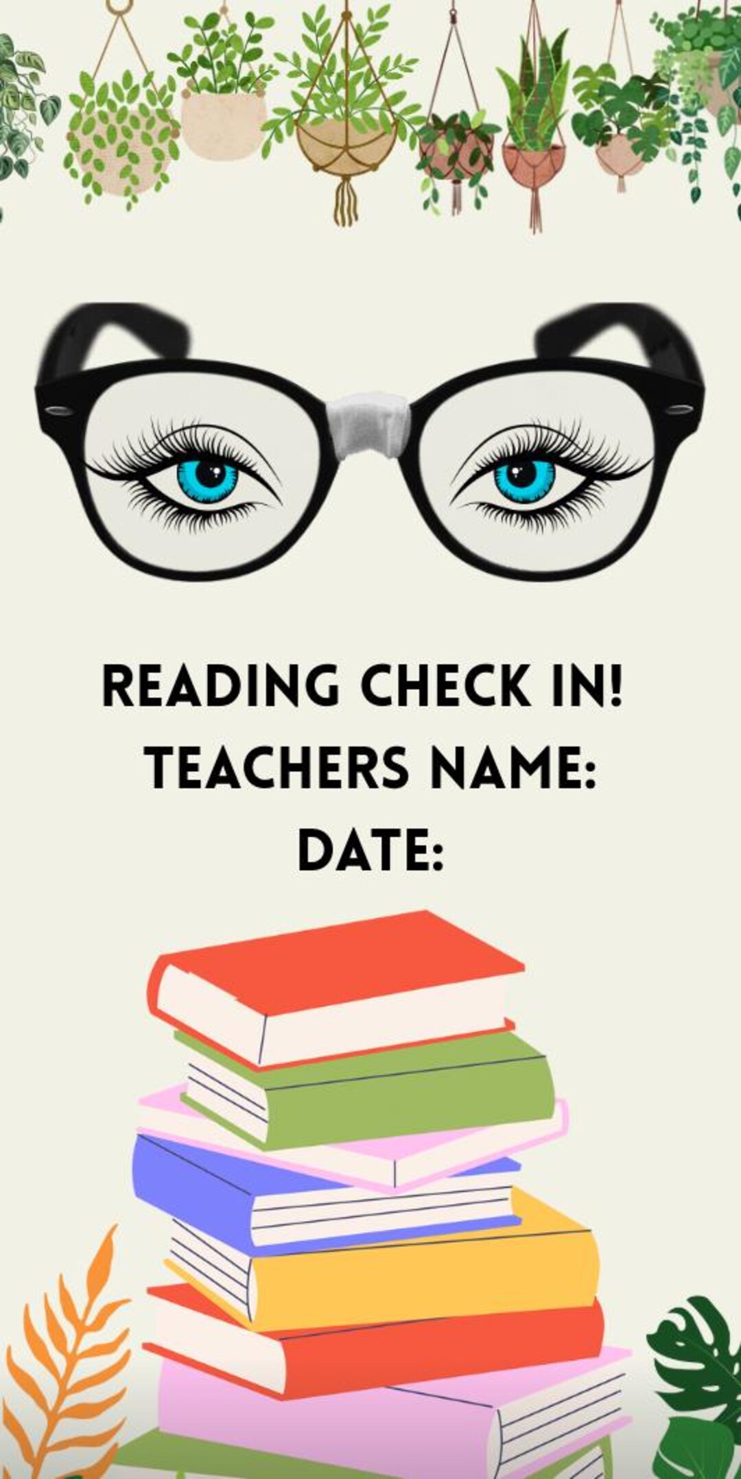 Digital Student Reading Progress Tracker. Interactive and Fillable ...