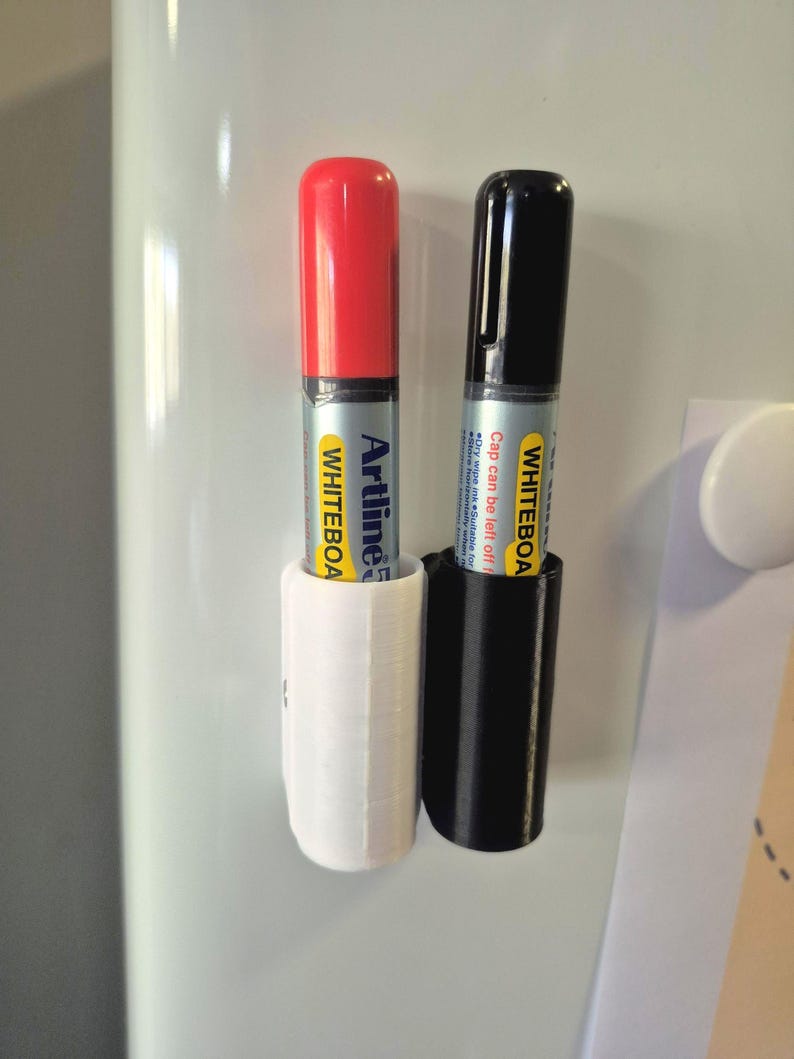 Fridge Magnetic Whiteboard Marker Holder Combinable - Etsy