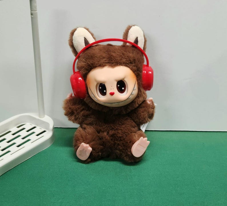 HEADPHONES for Cute Monster Dolls | Black | Pink | Red | Lavender ...