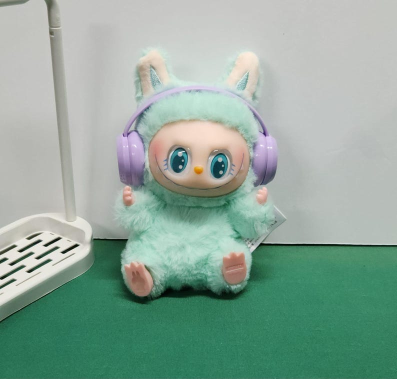 HEADPHONES for Labubu Dolls | Black - Pink - Red - Lavender - White - Etsy