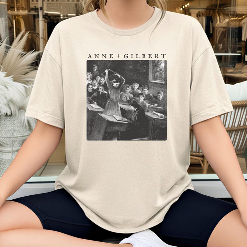 Anne of Green Gables Shirt | Anne & Gilbert Slate Scene Vintage ...