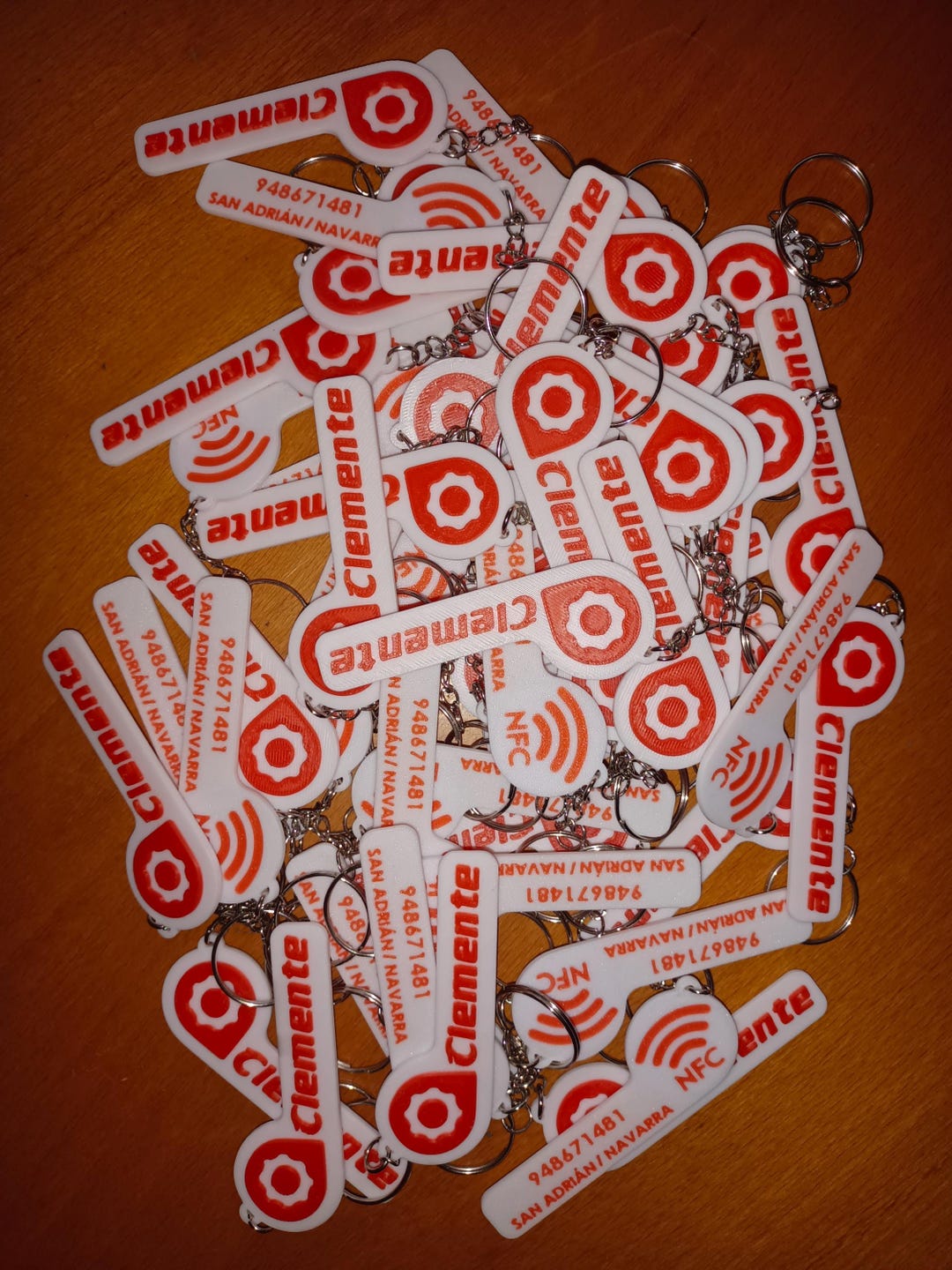 Personalized 3D Keychains With NFC Chip – Stand Out and Connect - Etsy