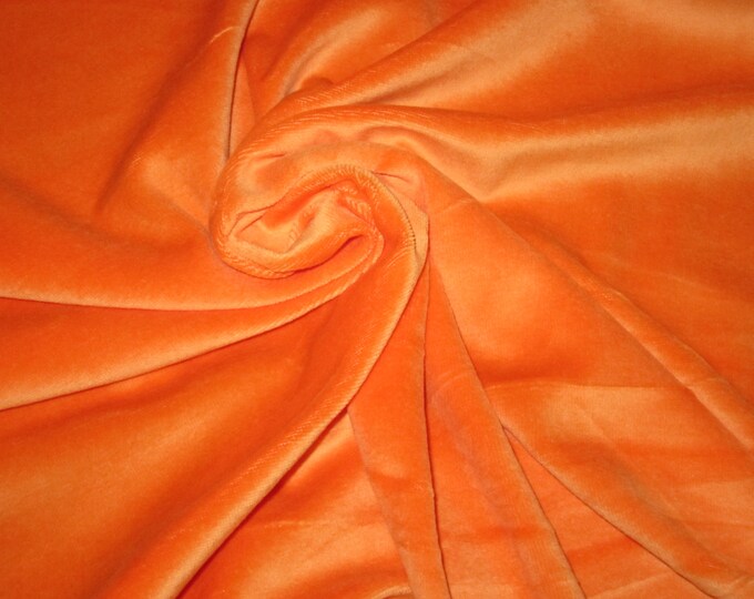 Orange CVC Velour - Etsy