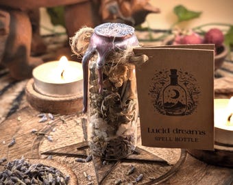Sleep Spell Bottle Focus Tool Spell Jar Manifestation Tool Intention ...