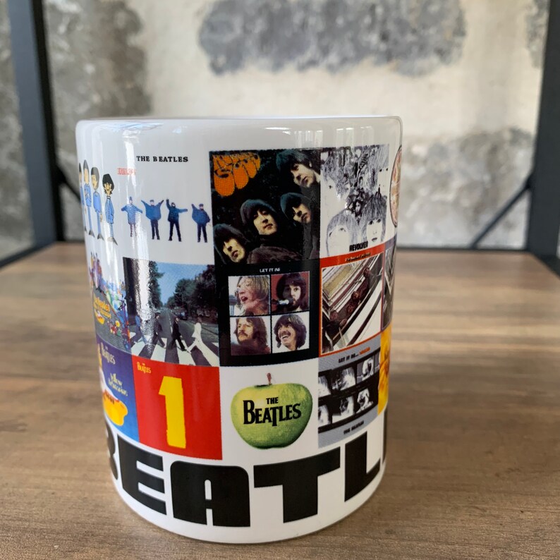 Beatles Set of 2 Ceramic Mugs - Etsy