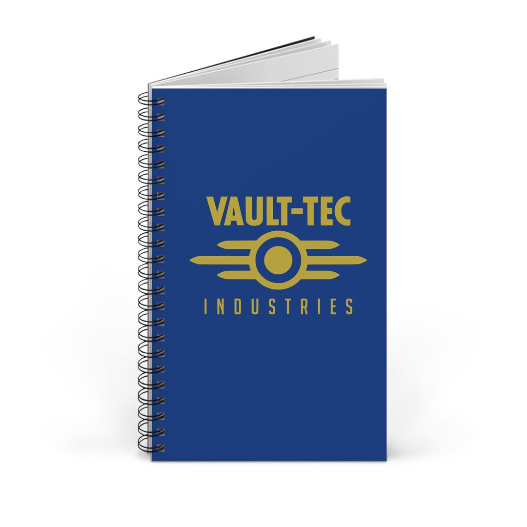 Vault-tec Industries Spiral Journal - Perfect for Gamers, Note-taking ...