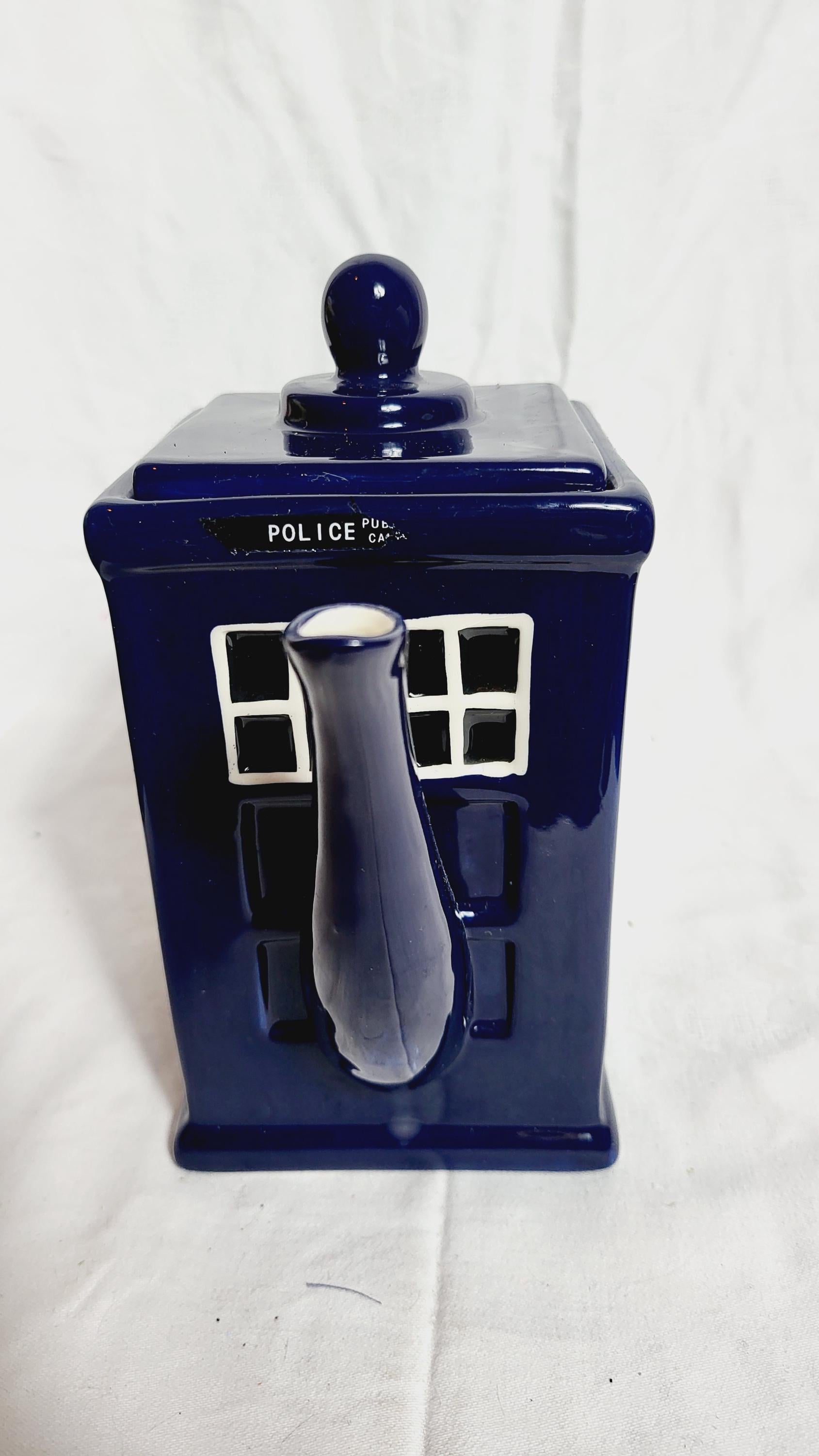 Vintage TARDIS Teapot | Blue Police Box Ceramic, Doctor Who Collectible ...
